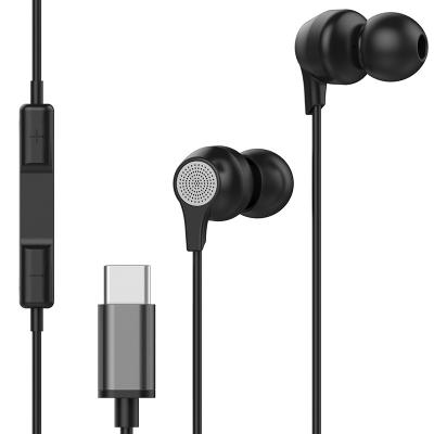 China 1.2 Meter Type C Anc Earphones , Reach IPX3 Over The Ear Wired Earbuds for sale