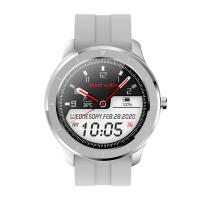 China White 640x480 150mAh Round OLED Smart Watch Fitness Tracker for sale