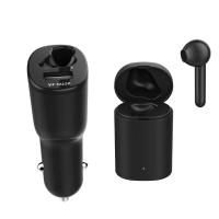 China Car Charger TWS Wireless Earphones OEM BT 5.0 3.7V Travel For Driver for sale