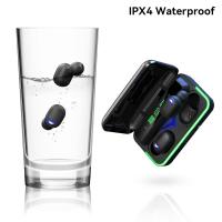 China 3.5-4h Waterproof Wireless Earbuds , FCC Active Noise Cancelling Earphones With Power Bank for sale