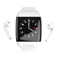 China 2 In 1 0.5inches TFT Fitness Tracker Smartwatch 150mAh With TWS Earbuds for sale