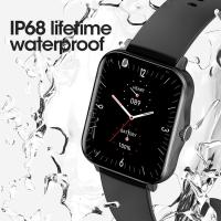 China Waterproof 320*385 Touch Screen Smart Watch Business Movement For Lady MTK2502D for sale