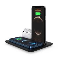 China QC3.0 Phone And Computer Accessories 15W 4 In 1 Wireless Charging Station for sale