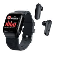 China 2 In 1 Oled Smart Band , 200mAh TWS Earbuds Full Touch Screen Smartwatch for sale