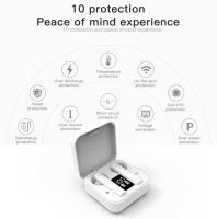 China Ce Auricular IPX4 TWS Wireless Earphones Bluetooth 5.0 With LED Display for sale