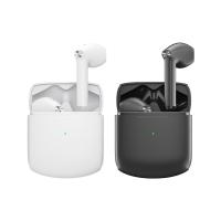 China Half In Ear Abs Pc Tws Wireless Earphones With Auto Pairing Aac Sound for sale