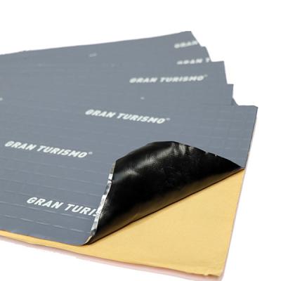 China Automotive Vibration Damping Mat 820x460mm 1.8mm Butyl Aluminum Constrained Layer for Noise Reduction for sale