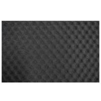 China 15mm Wave Design Polyurethane Acoustic Sponge - 900x500mm Automotive Sound Insulation Mat with 30-40% Enhanced Noise Absorption for sale