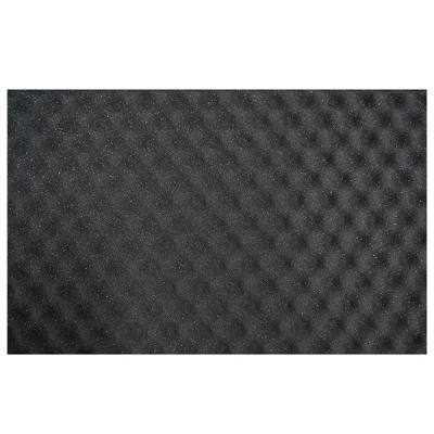China 15mm Wave Design Polyurethane Acoustic Sponge - 900x500mm Automotive Sound Insulation Mat with 30-40% Enhanced Noise Absorption for sale