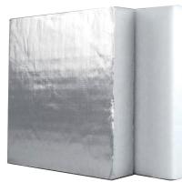 China 25mm Aluminum Foil Glass Cloth Sound Insulation Material - Customizable Size with IATF 16949 & ROHS Certification for sale