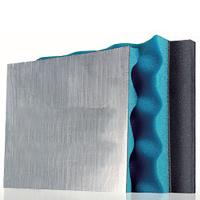 China Aluminum Foil Rubber Sound Insulation Wrap 675×5000mm 3-8kg/㎡ for Pipe Noise Reduction for sale