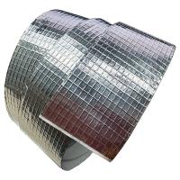 China Aluminum Magnesium Alloy Automotive Heat Insulation Tape 14m x 4.5cm Flame Retardant Sealing Strip for sale