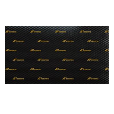 China BLACK SAMURAI Butyl Rubber Automotive Anti-Vibration Mat 2.5mm Thick 820x460mm Size with IATF 16949 Certification for sale