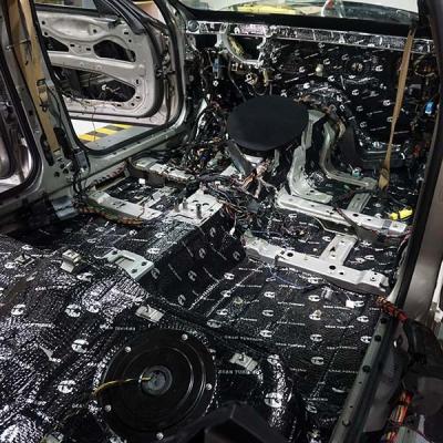 China BMW 730 Custom Sound Proofing Mat with IATF 16949 Certification and ROHS Compliance for Superior Noise Reduction for sale