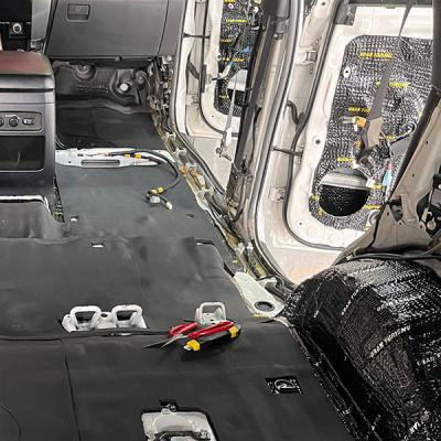 China Precision Engineered Car Soundproofing Mat for Medium-High Frequency Noise Reduction 500Hz-4000Hz with Thermal Insulation for sale