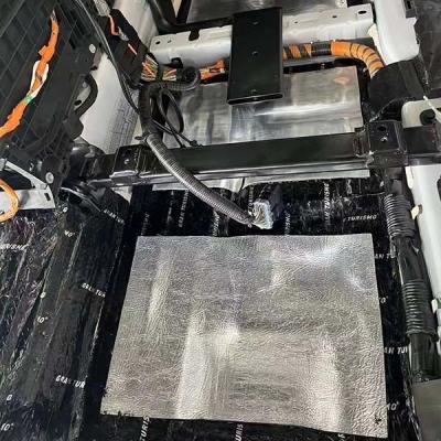 China Composite Material Car Sound Deadening Mat - Broadband Noise Attenuation Pads with IATF 16949 Certification for sale