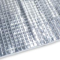 China 2mm Automotive Vibration Damping Material with Embossed Aluminum Foil - Wind Noise Reduction Acoustic Pad for sale