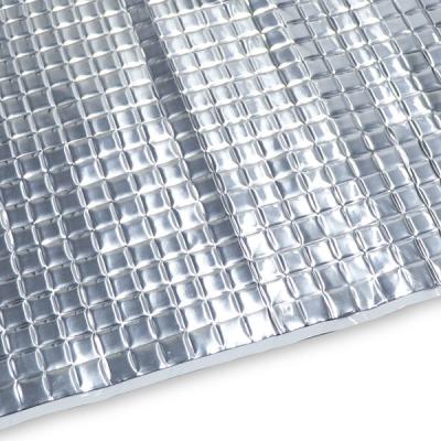 China 2mm Automotive Vibration Damping Material with Embossed Aluminum Foil - Wind Noise Reduction Acoustic Pad for sale