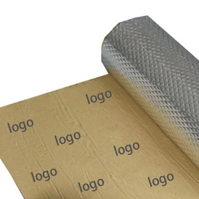 China 2mm Rhombic Polished Aluminum Damping Material for Automotive Vibration Suppression and Heat Insulation for sale