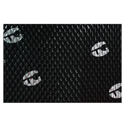 China 2mm Butyl Rubber Damping Sheet with Diamond Aluminum Foil for Automotive Sound and Heat Insulation for sale