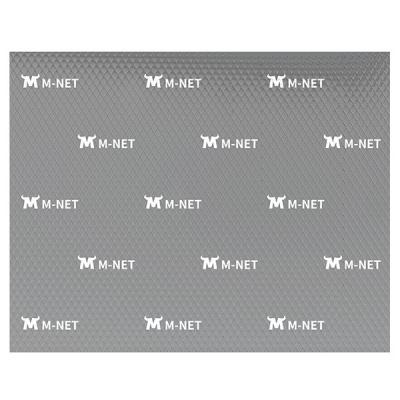 China 2mm Rhombic Embossed Car Sound Deadening Mat Vibration Damping Pad for Noise Reduction for sale