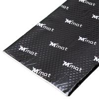 China 2mm Environmentally Friendly Vibration Damping Pad with Rhombic Printed Aluminum Foil for Automotive Noise Reduction for sale
