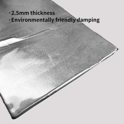 China 2.5mm Automotive Vibration Damping Pad with Aluminum Foil Surface - IATF 16949 & ROHS Certified Sound Insulation Material for sale