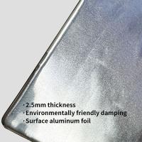 China 2.5mm Glossy Aluminum Foil Damping Vibration Reduction Pad for Automotive Sound Insulation for sale