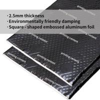 China 2.5mm Aluminum Foil Automotive Vibration Damping Pad Sound Deadener for Car Noise Reduction for sale