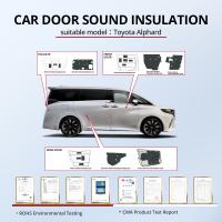 China Toyota Alphard Car Door Sound Insulation Kit 3-Layer Noise Reduction Custom Fit for sale