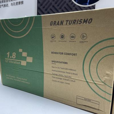China GRAN TURISMO 1.8mm Automotive Sound Deadening Mat 230x400mm 20 Sheets for sale