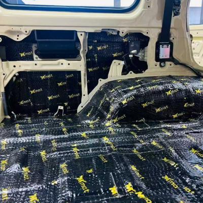 China Car Sound Deadening Mat Automotive Heat Insulation Soundproofing 80 mil Thick 36 sqft Coverage for sale