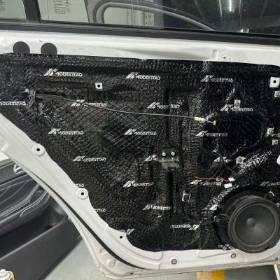 China Auto Chassis Noise Barrier Sound Deadening Mat 80 mil Thick Car Soundproofing for sale
