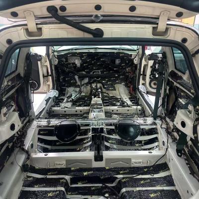 China Butyl Rubber Car Sound Deadening Mat 2.0mm 820x460mm Vibration Damping Noise Control for Auto Body Panels for sale