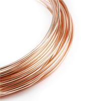 China Industrial ASTM C1100 Pure Thin Copper Wire Annealed Bare Copper For Mig Welding for sale