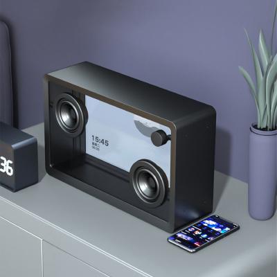 China Suspended Lyrics Transparent Bluetooth Loudspeaker Optional Music Style for sale
