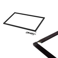 China 32768x32768 27 Inch Black USB IR Touch Screen Frame 2-40 Points for sale
