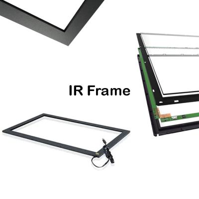 China 9.5mm 60 Inch HID Plug Play Infrared Touch Frame For Exhibitions for sale