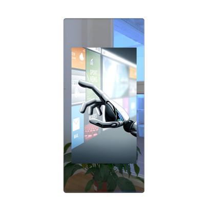China RFID Reader Touchable Household Workout Mirror Great Size for sale