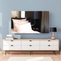 China IPS Ultra HD 3840*2160px Smart Mirror TV 55 Inch Magic Mirror Television for sale