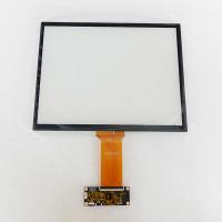 China Anti Fingerprint PCAP GFF 17 Inch Touch Panel Sputtering ITO Pattern for sale