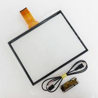 China Anti Fingerprint PCAP GFF 17 Inch Touch Panel Sputtering ITO Pattern for sale
