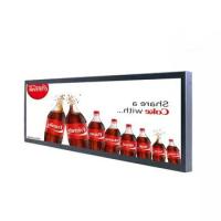 China 88 Inch Commercial Stretched Bar Display In Quick Service Restaurants for sale