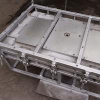 China Waste Bin Lid LLDPE 4mm Rotational Aluminum Mold for sale