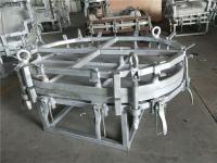 China 4mm-8mm Aluminum Rotational Molds Heavy Duty Custom Product Wall Thickness for sale