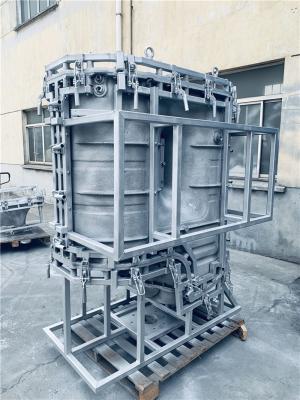 China Professional 4-8mm Aluminum Rotational Molds For 1500 Liters Roto Mold Tanks for sale