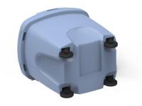 China LLDPE Rotational Moulding Products 150L Garbage Can With Single Wall Lid Wear Resistance for sale