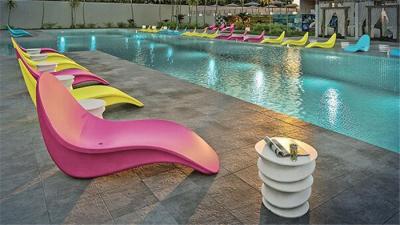 China Impact Resistance Rotomolded Parts LLDPE Swimming Pool Rotomolded Chair for sale
