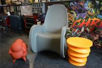 China Creative Designed HDPE LDPE Rotational Molding Furniture Chair Corrosion Resistant for sale