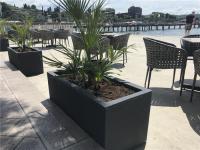 China Double Wall Rotomolded Parts Planters Plastic Molding With 300 Shot Peen for sale